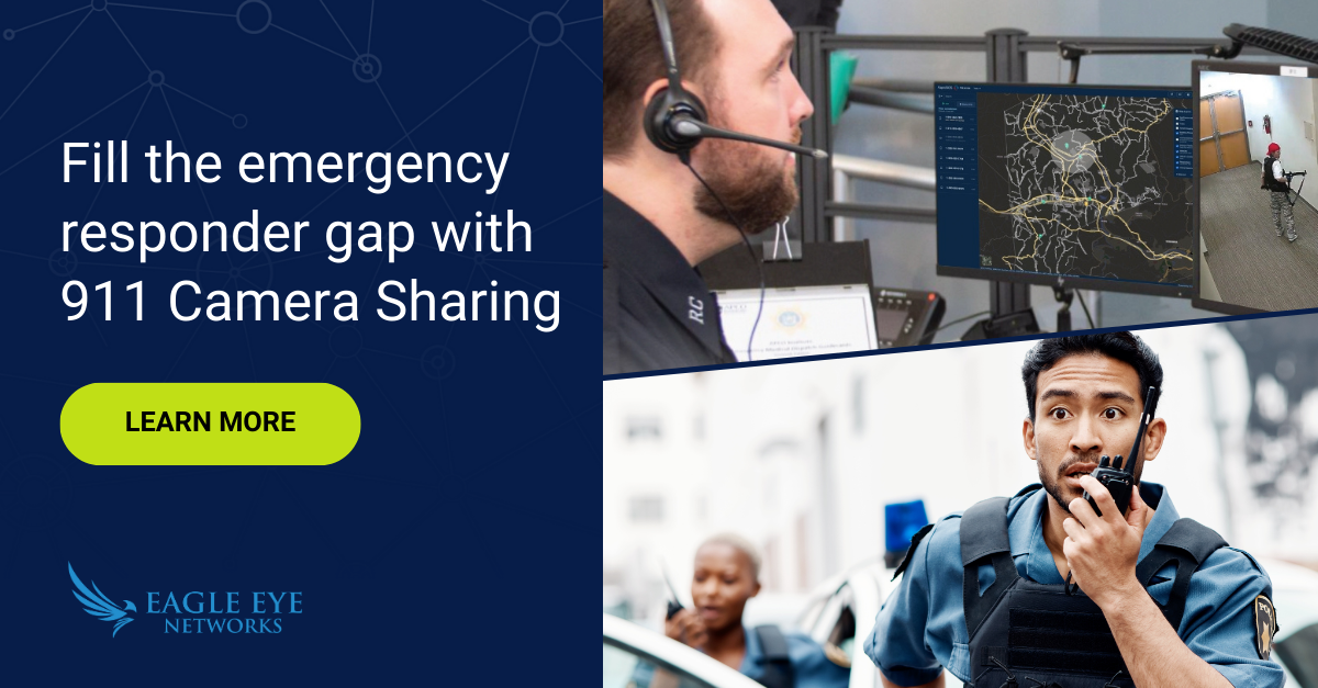 Introducing 911 Camera Sharing. Instant access to video in emergencies.